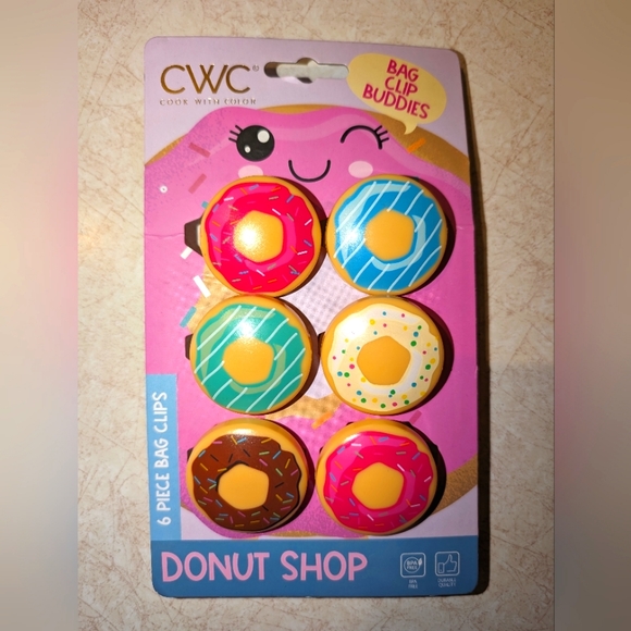 Kitchen | Cwc 6 Piece Donut Shop Bag Clips | Poshmark